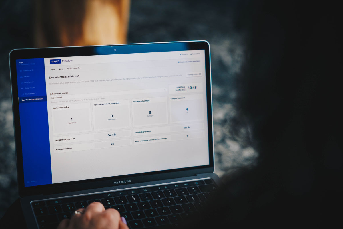 Maak je telefonie nog slimmer met realtime wachtrijstatistieken - Voys