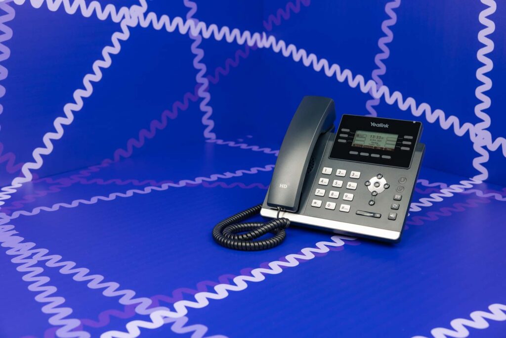 Yealink T42U - Vast bureautoestel - Voys